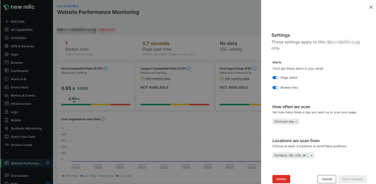 New Relic Website Performance Monitoring(WPM) の導入 - 株式会社X-Tech5
